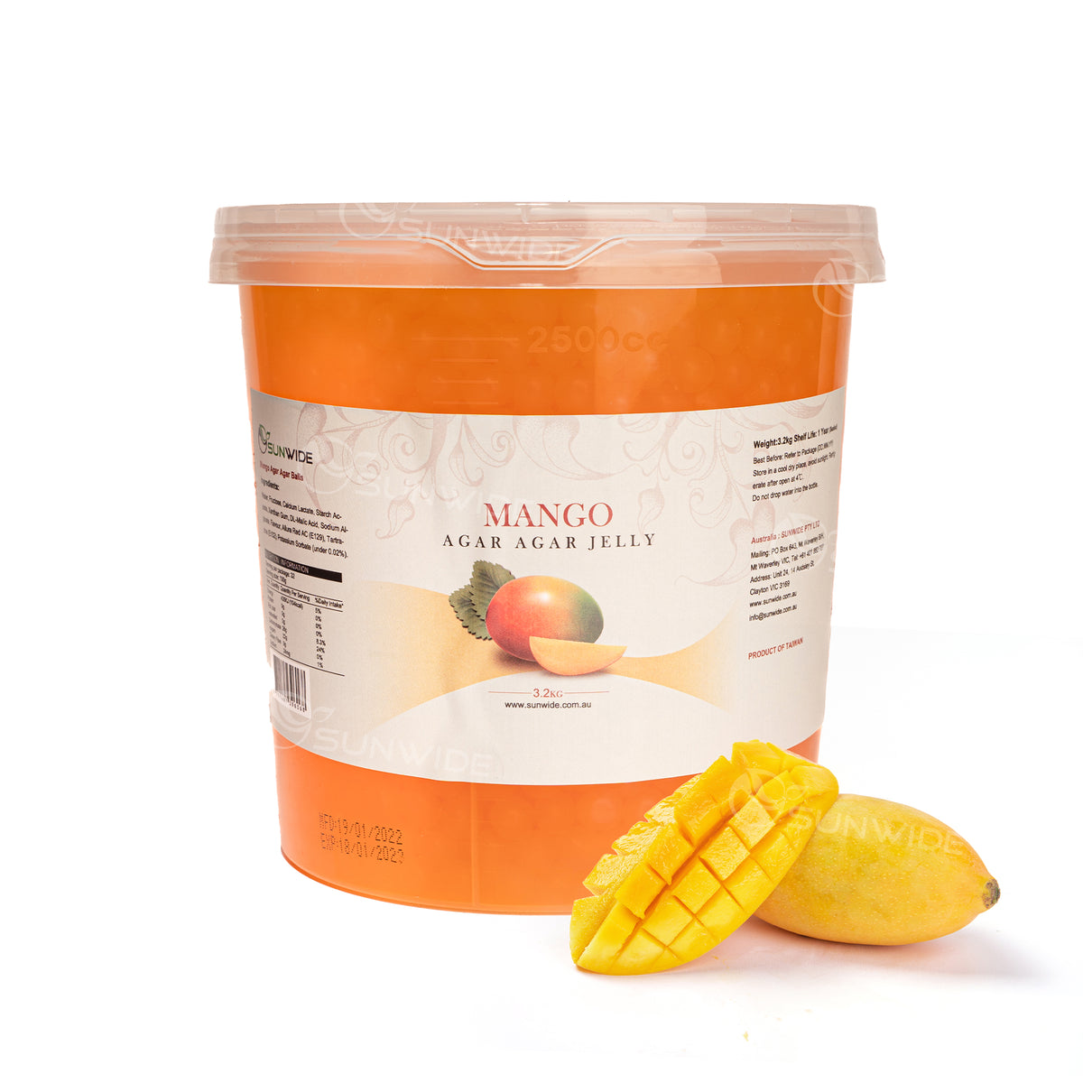 Popping Pearl Mango | Bubble Tea Supply | Australia Wide Wholesale ...